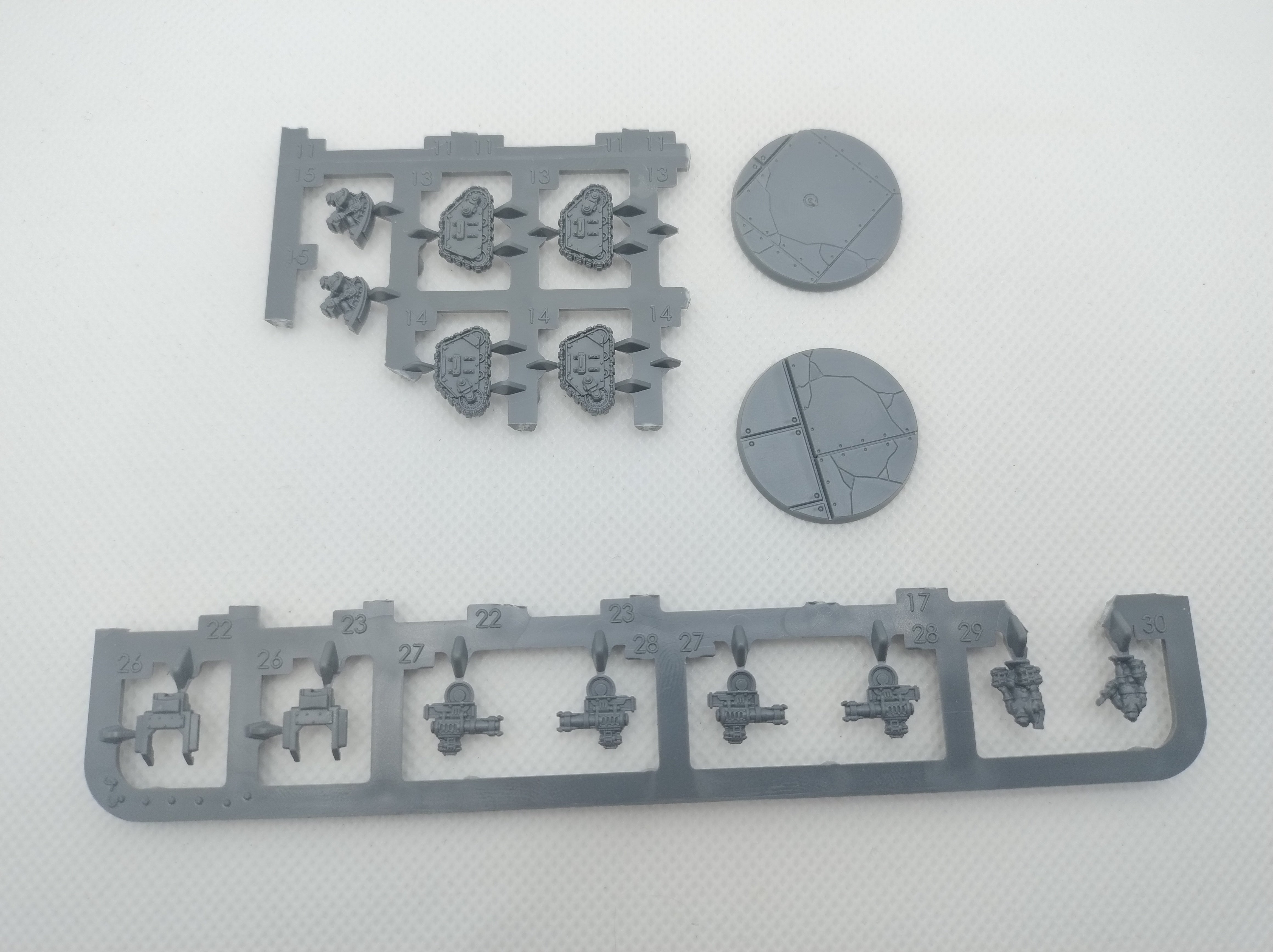 Auxilia Rapier x2 Mole Mortar | Legions Imperialis – Spruefix