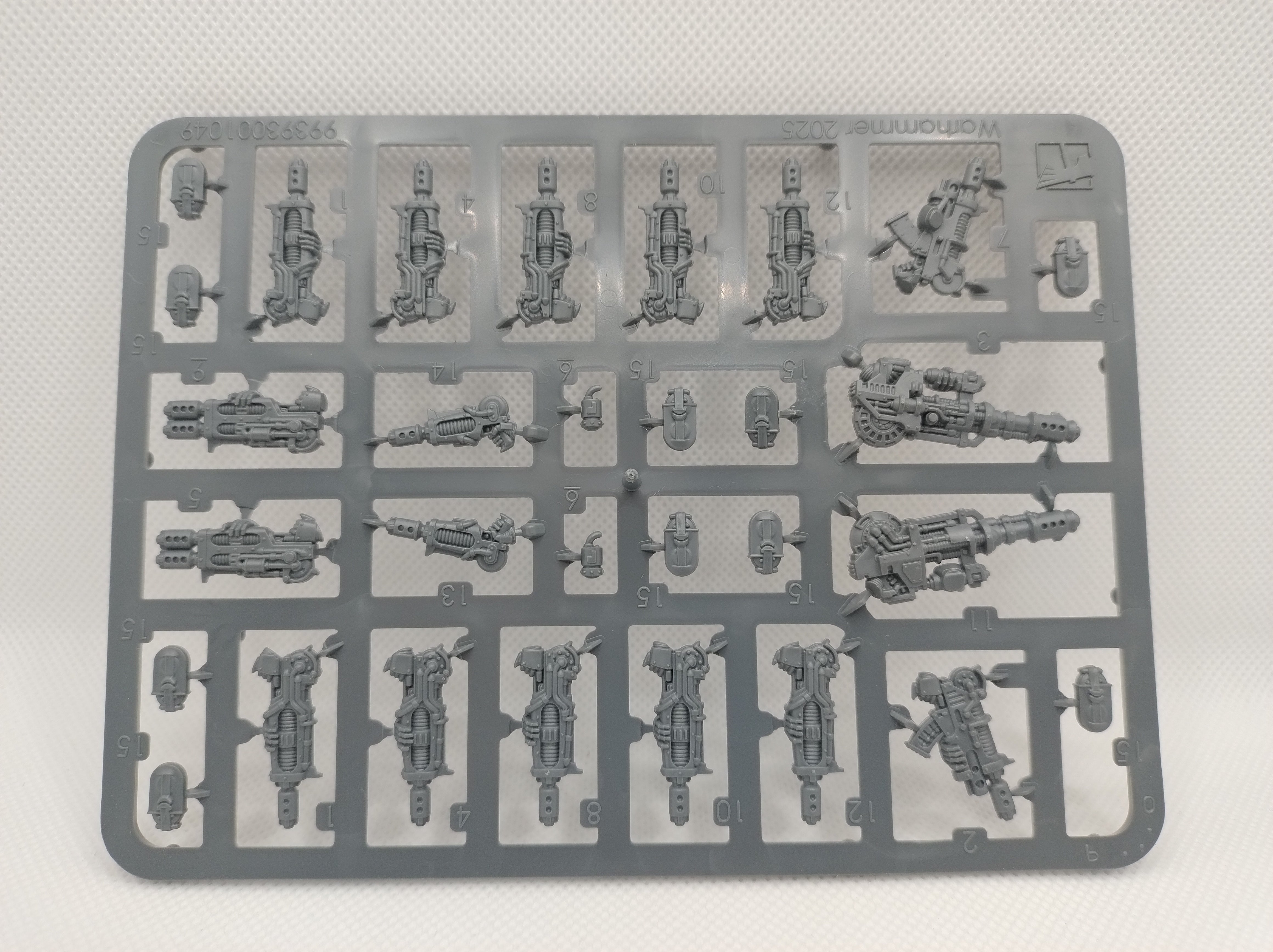 Saturnine Disintegrator Weapon Sprue - Warhammer 30k Bits | Spruefix